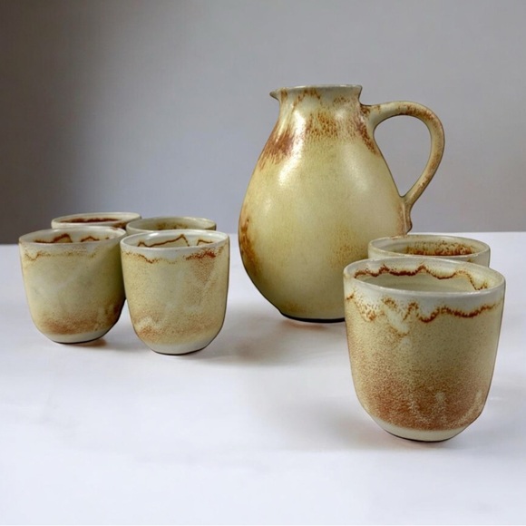 Arto ceramica | Kitchen | Arto Cermica Gotek Pitcher 6 Cups Set ...